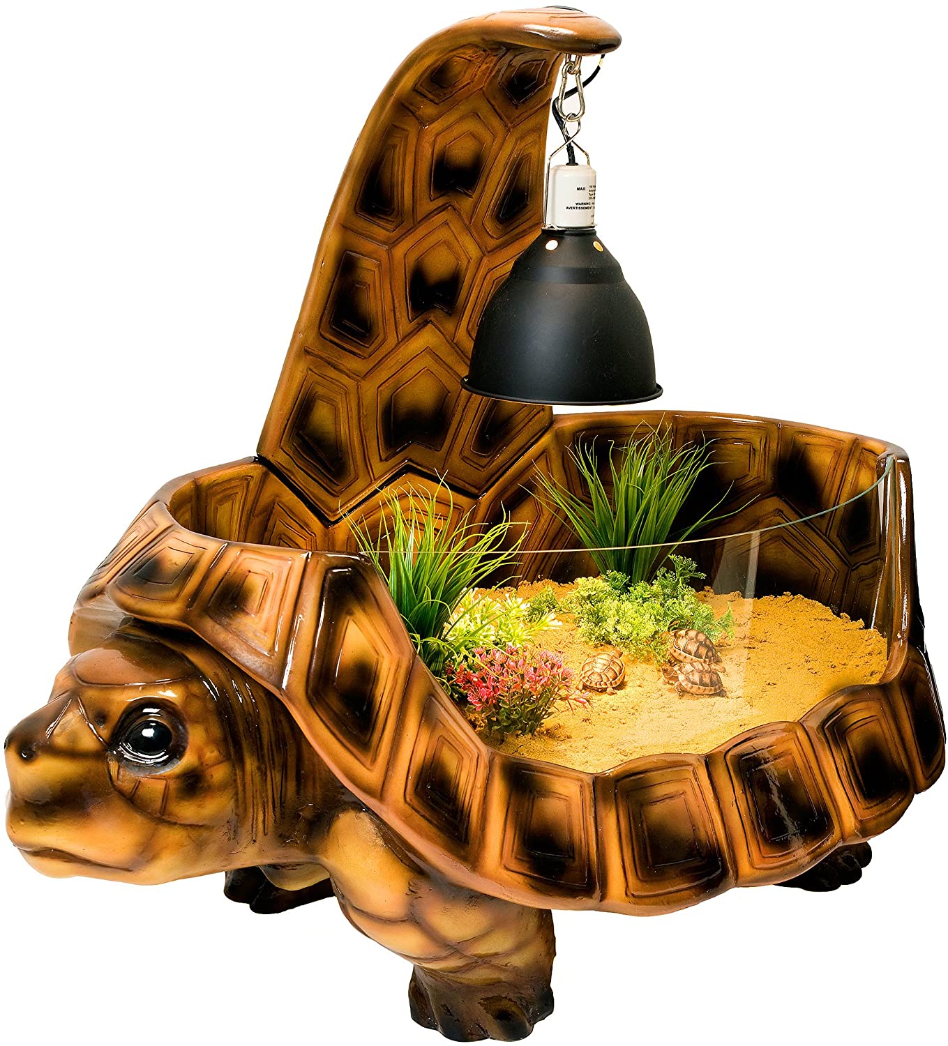 Terrario interior para tortugas de tierra | Madera | Cristal